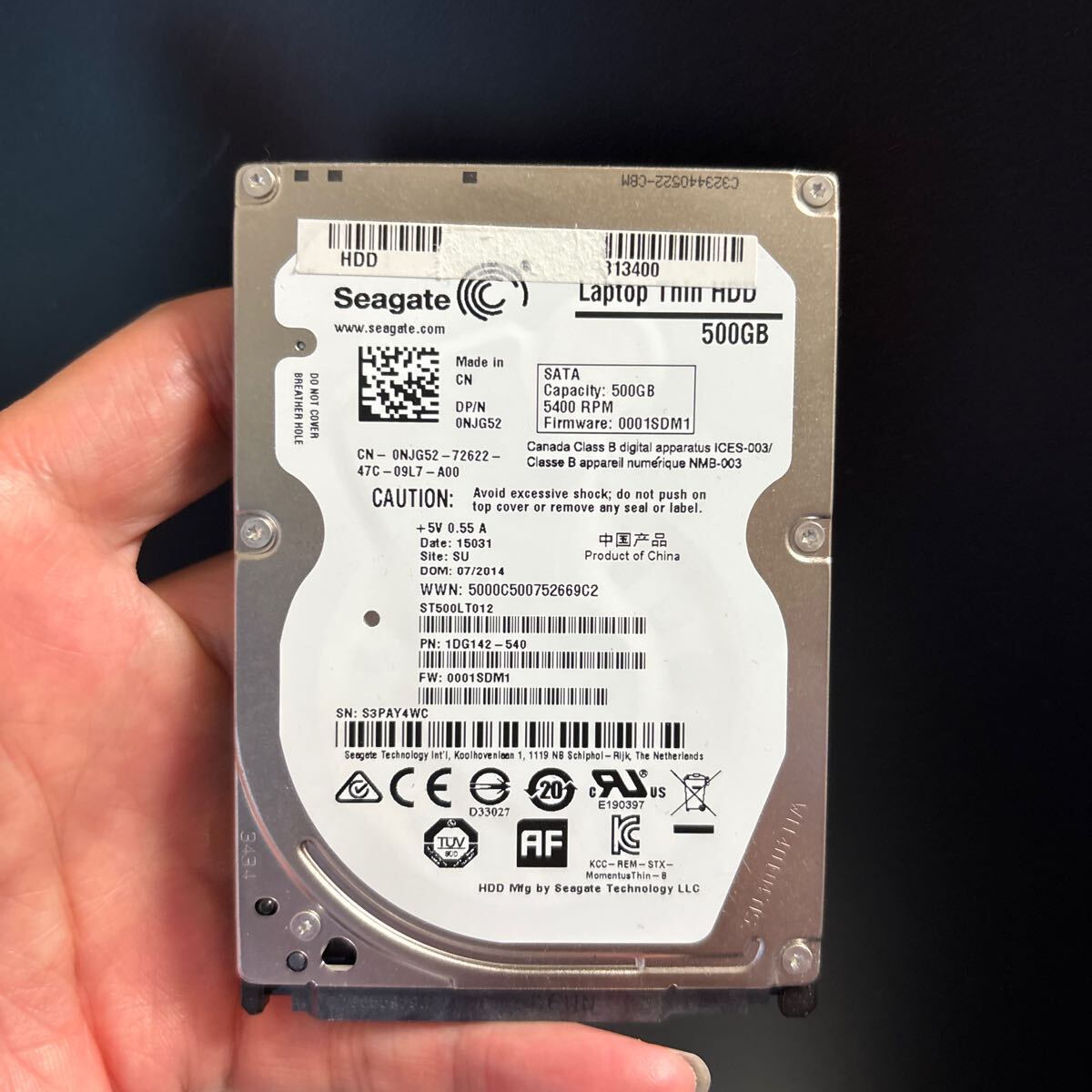 Yahoo!オークション - Seagate HDD SATA ST500LT012 500GB