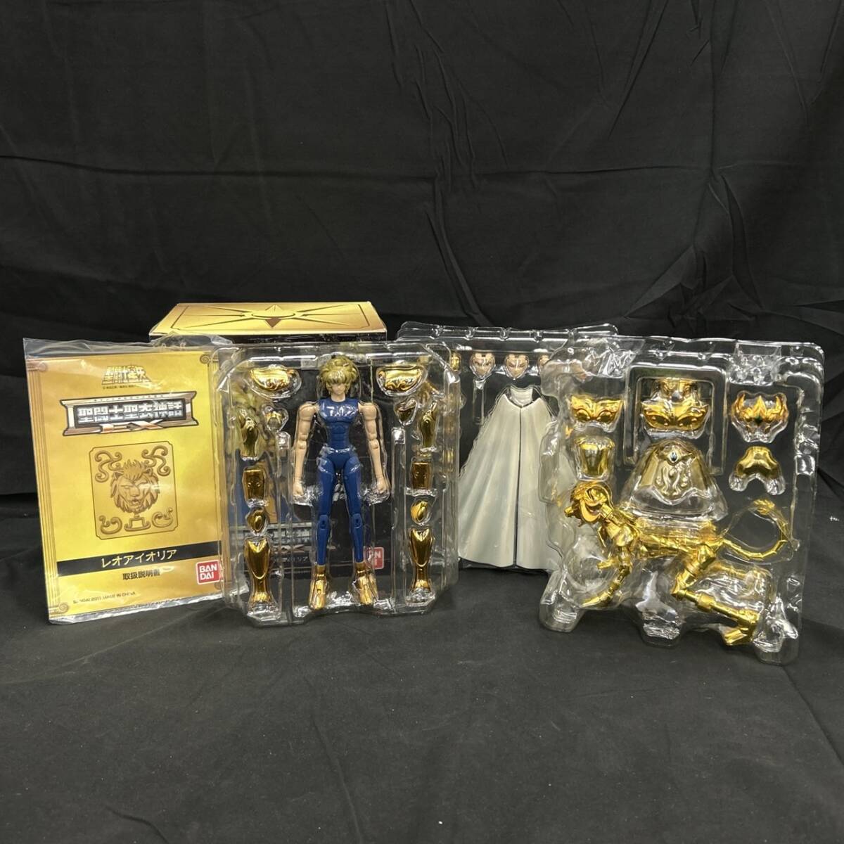 25広/A045485-7/TY18000/C061-317/ フィギュア 聖闘士星矢 聖闘士聖衣神話 セイントクロスマイスEX 獅子座 レオ アイオリア バンダイ(聖闘士星矢)｜売買された ...