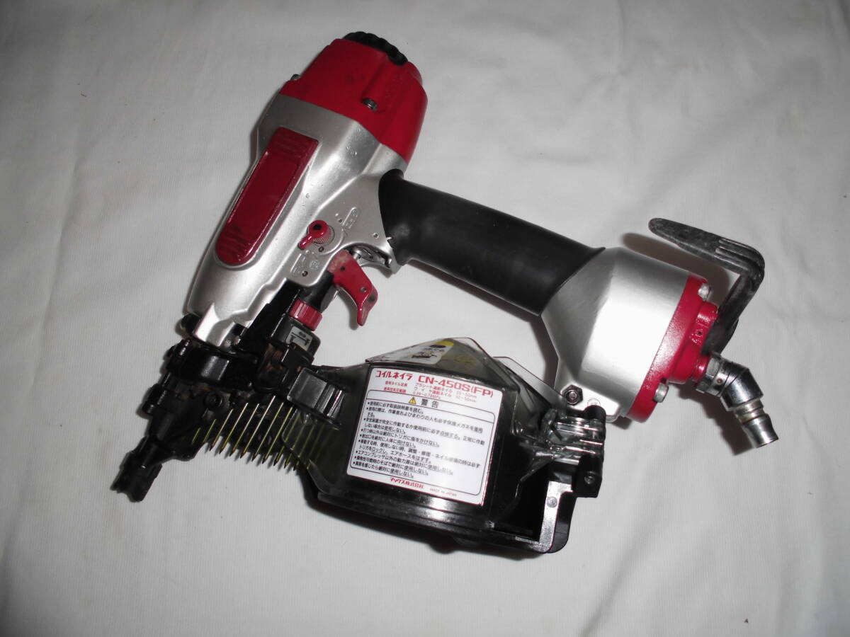 Yahoo!オークション - マックス MAX 50mm常圧釘打ち機CN450S 中古品2