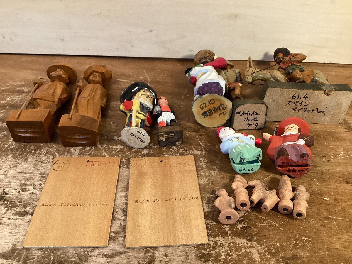 Yahoo!オークション - BA2616 送料込 アイヌ 土鈴 はにわ 人形 スペイ...