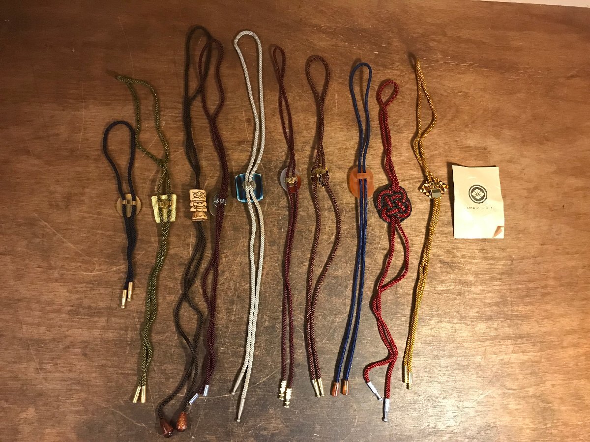 Yahoo!オークション - SS-8381 送料込 ループタイ ネクタイ 箱根寄木細...