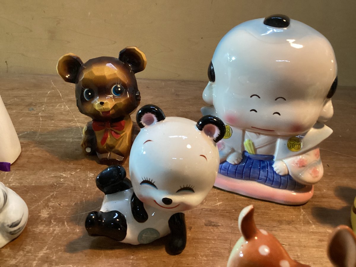 Yahoo!オークション - BA2668 送料込 招き猫 バンビ 猫 熊 福 ペンギン...