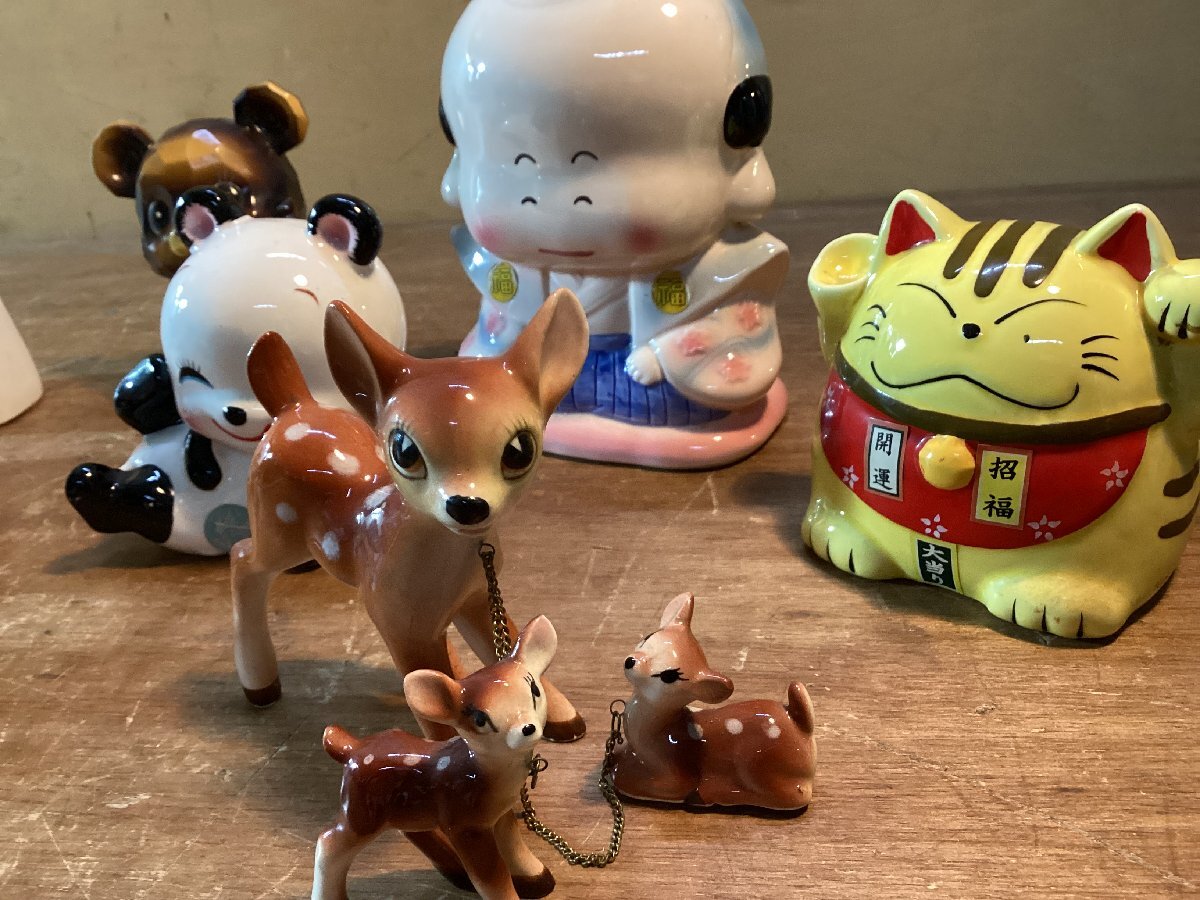 Yahoo!オークション - BA2668 送料込 招き猫 バンビ 猫 熊 福 ペンギン...