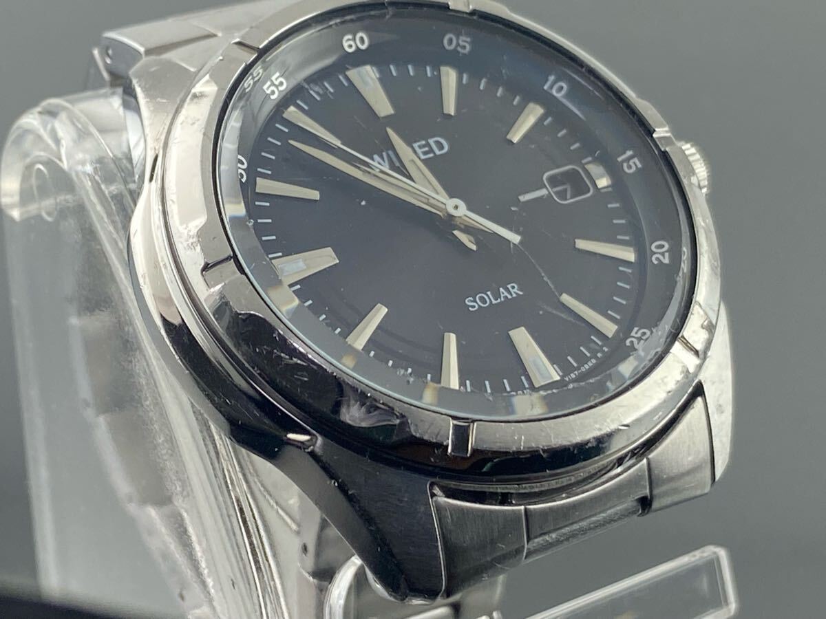 Yahoo!オークション - [A1517]1円～ メンズ ソーラー セイコー SEIKOWI...