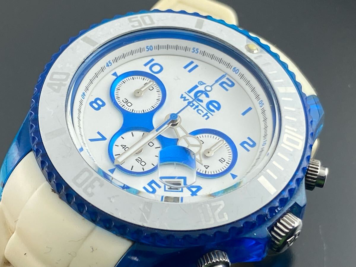 Yahoo!オークション - [A1517]1円～ メンズ クォーツ クロノグラフ ア...