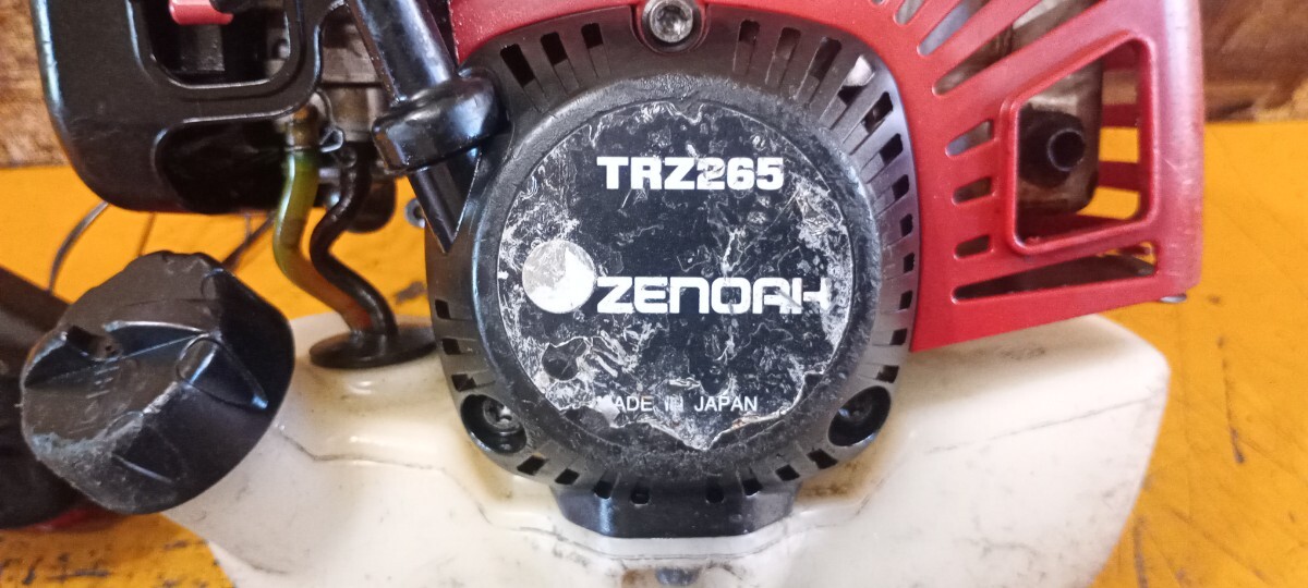 Yahoo!オークション - 草刈機 ゼノア ZENOAH TRZ265 エンジンのみ アク...