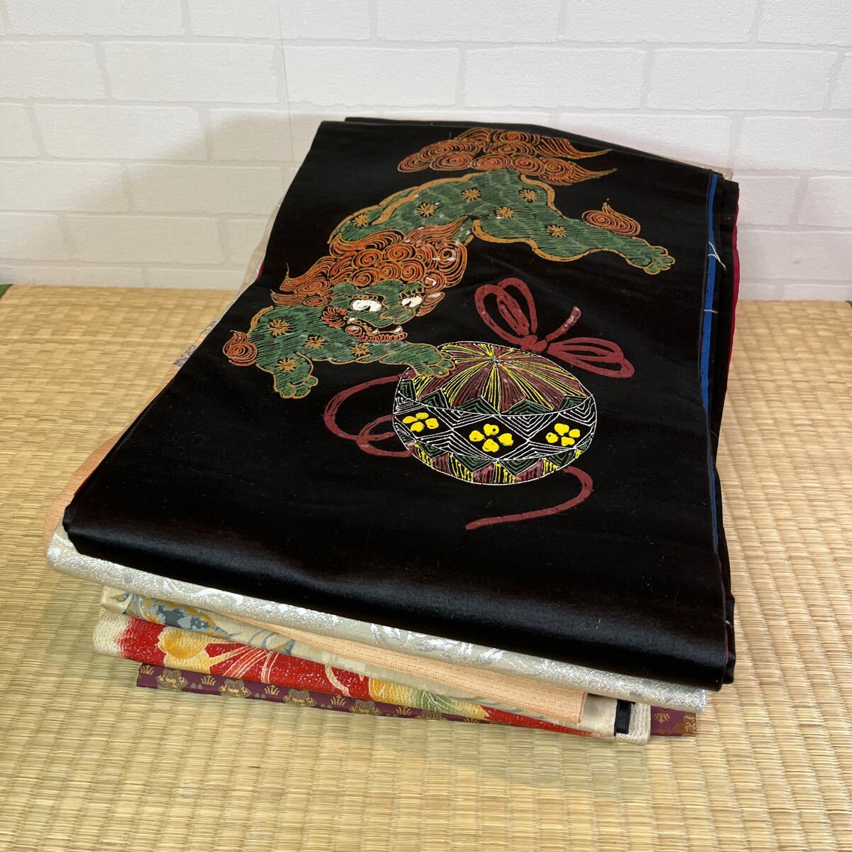 Yahoo!オークション - 中古 アンティーク 名古屋帯 まとめて 10品 A501