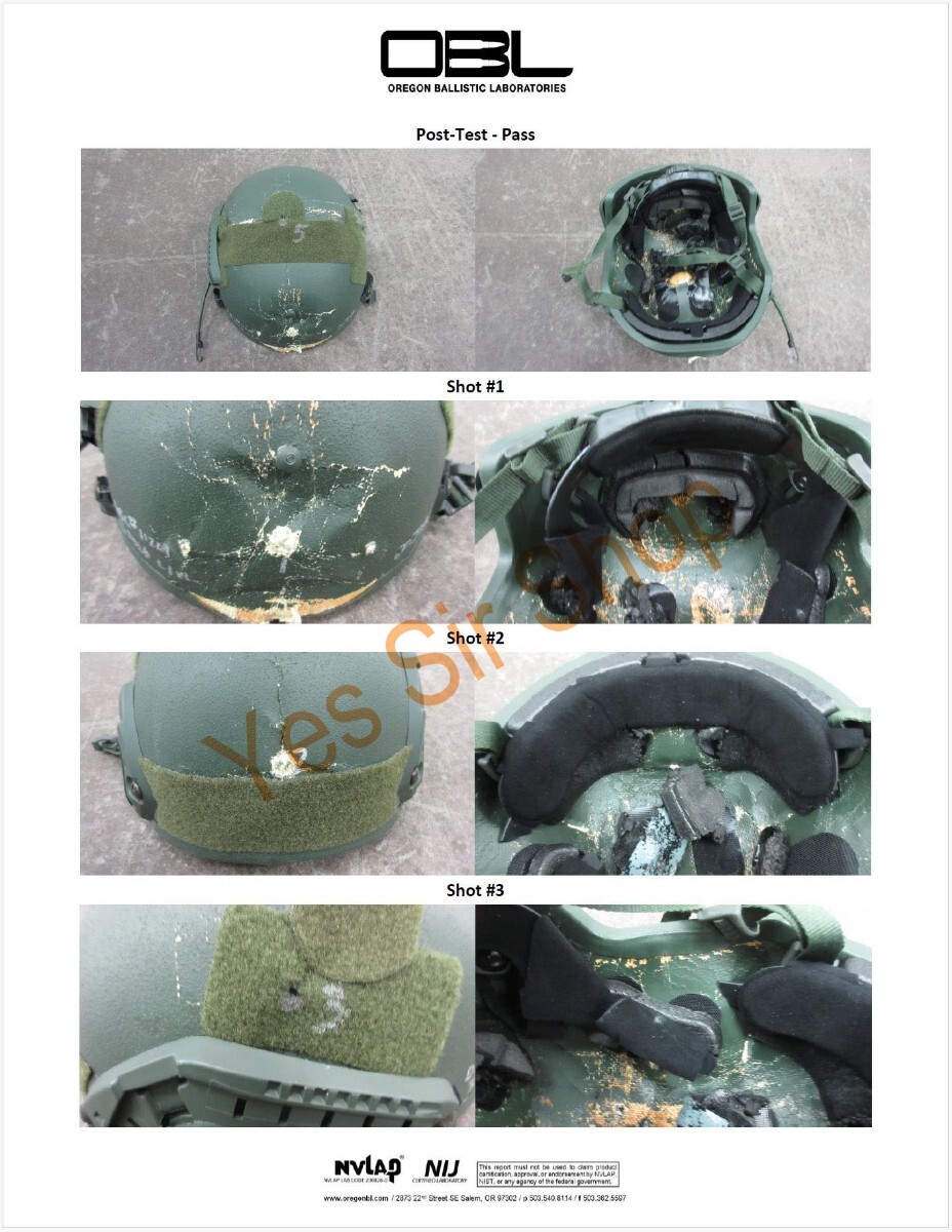 Yahoo!オークション - JJW製 NIJ レベル3A Fast SF 防弾ヘルメット TAN...