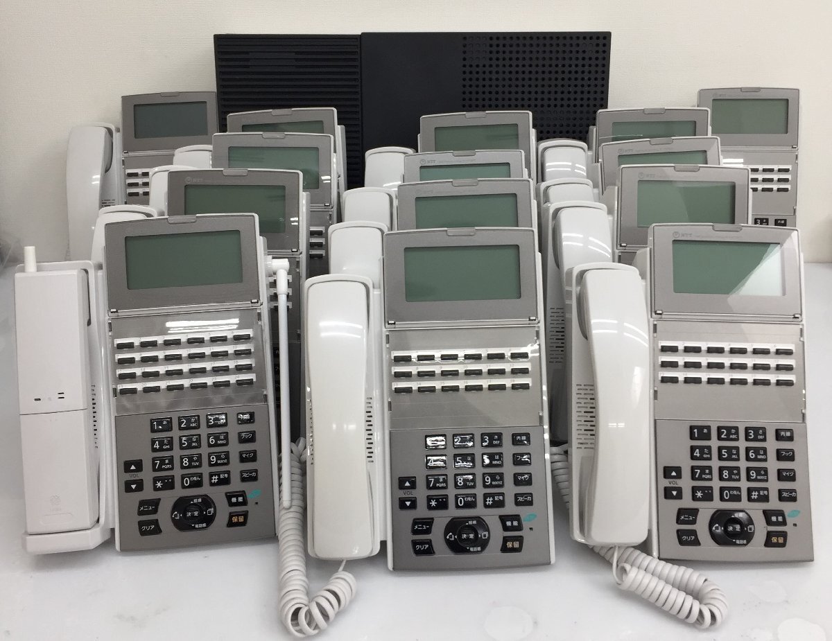 Yahoo!オークション - NTT ビジネスフォン NX2M-ME-(E1) 主装置+NX2-(1...