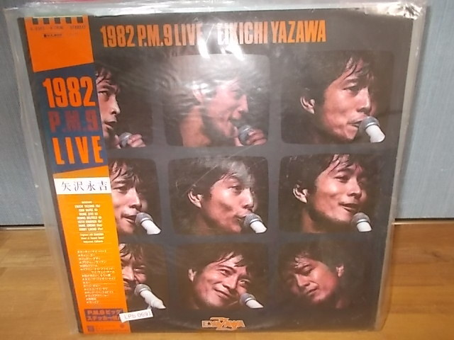 Yahoo!オークション - LPb0691 2LP [EX-EX][OBI]矢沢永吉/1982.PM9 LIV...