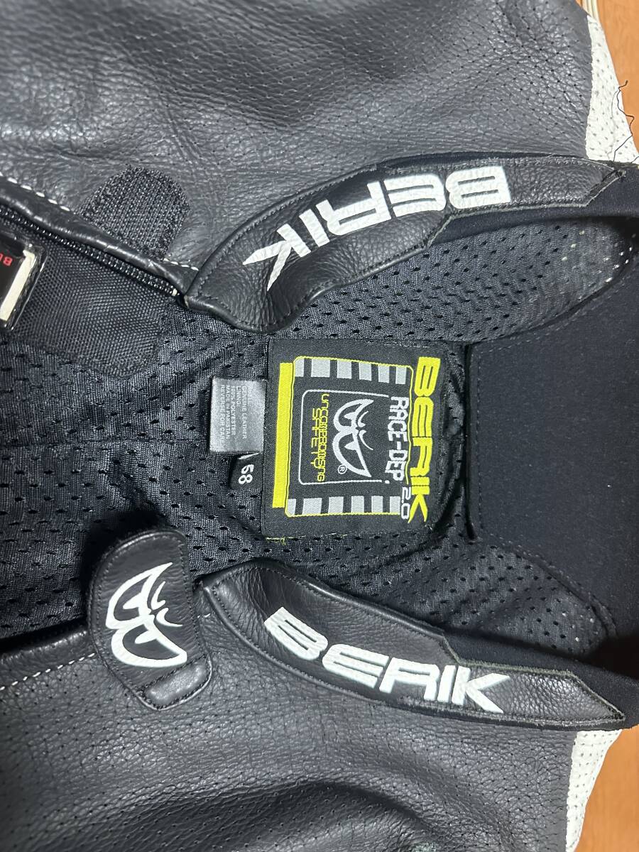 Yahoo!オークション - BERIKベリック 革ツナギ サイズ58です