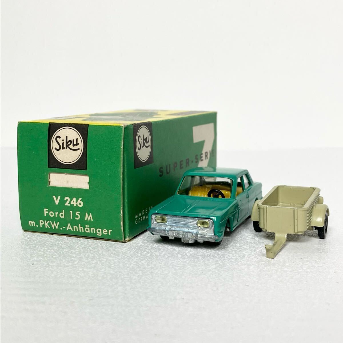 Yahoo!オークション - Siku Super-Serie ZINKGUSS V246 Ford Taunus 15...