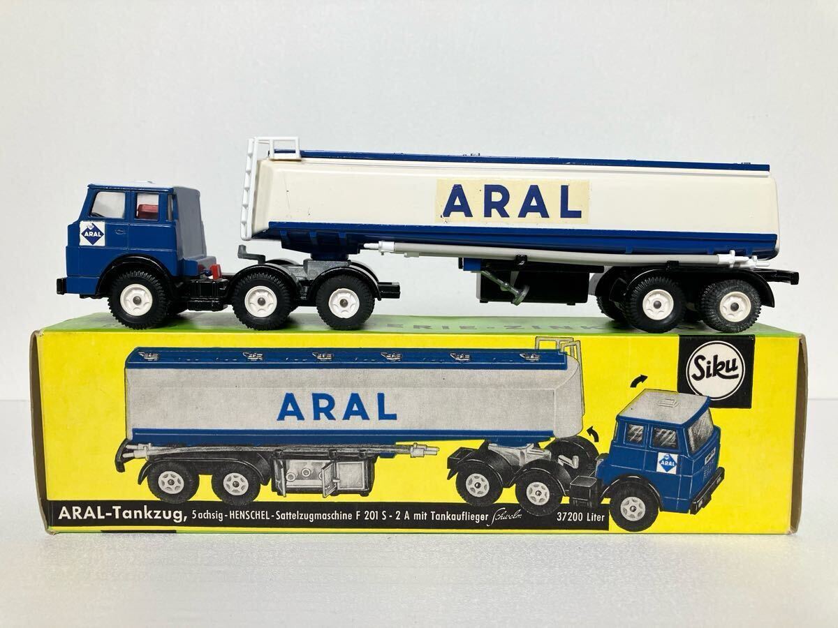 Yahoo!オークション - Siku SUPER SERIE ZINKGUSS V288 ARAL Tankzug ...