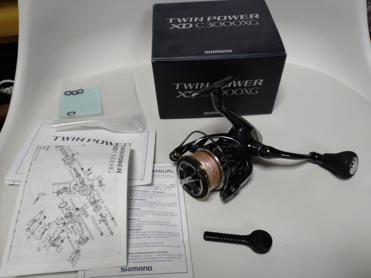 Yahoo!オークション - シマノ 17ツインパワーXD 3000XG 中古品 フルメ...