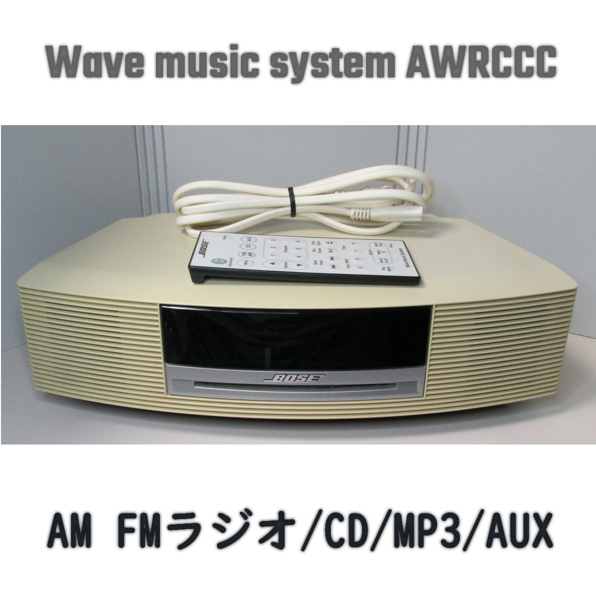 Yahoo!オークション - 動作品/BOSE/AWRCCC/Wave music system/AMFMラジ...