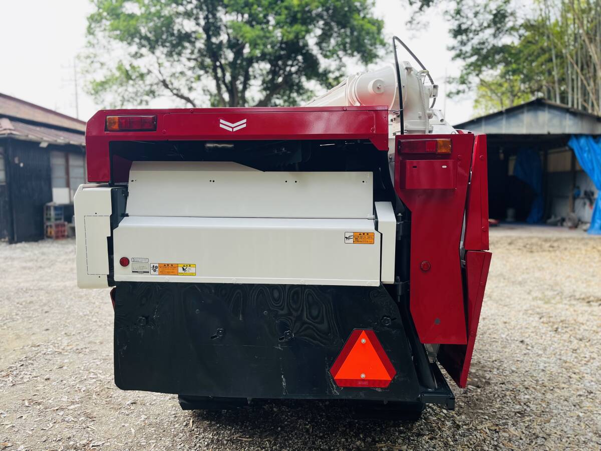 Yahoo!オークション - ヤンマー コンバイン YH448 48馬力 329時間 4条...