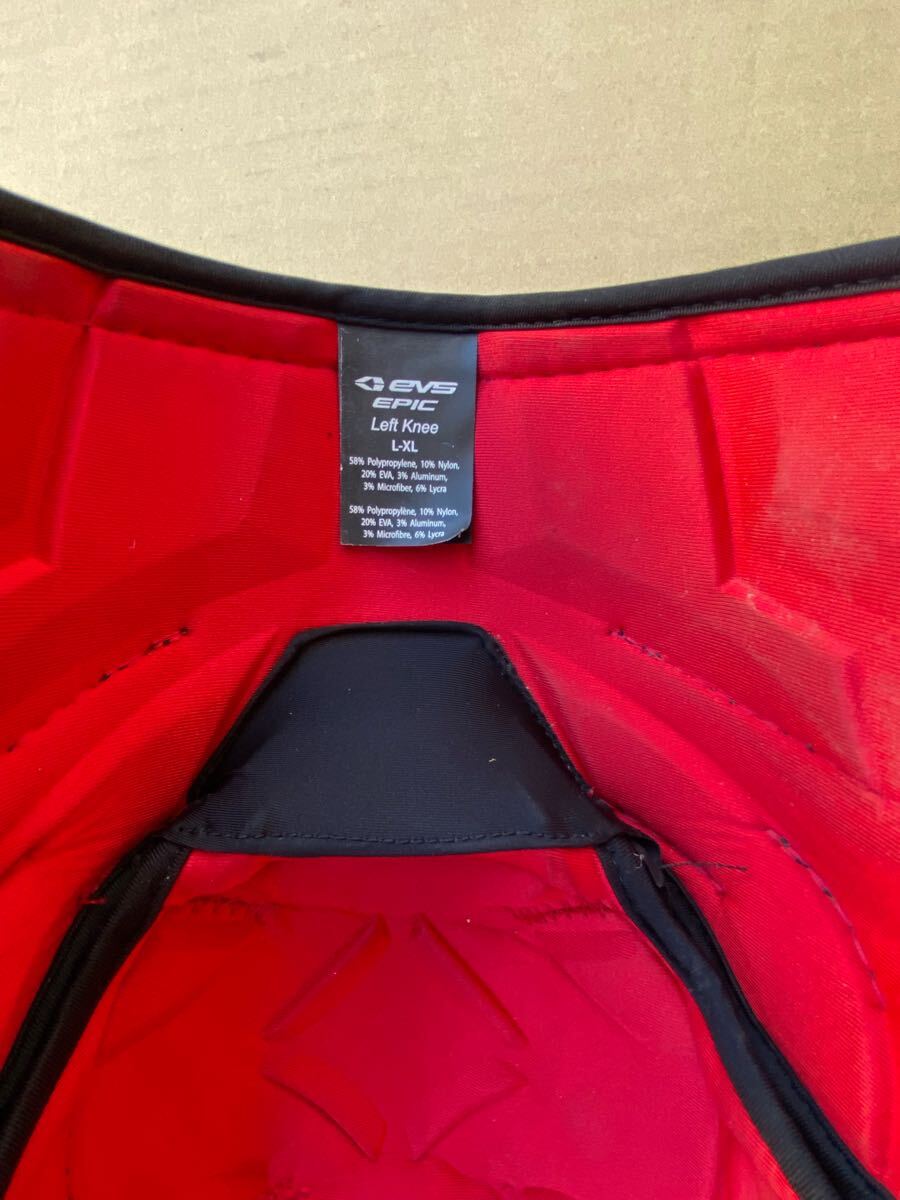 Yahoo!オークション - EVS EPIC ニーシンガード L-XL オフロード プロ...