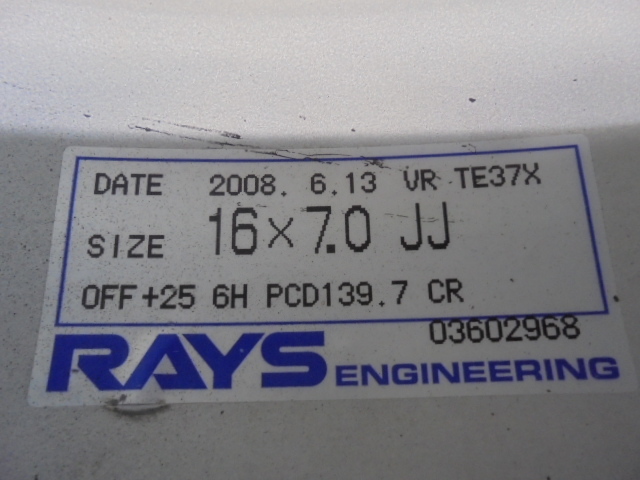 Yahoo!オークション - 5FQ415 FK)) 送料無料 希少 鍛造 RAYS VOLK Raci...