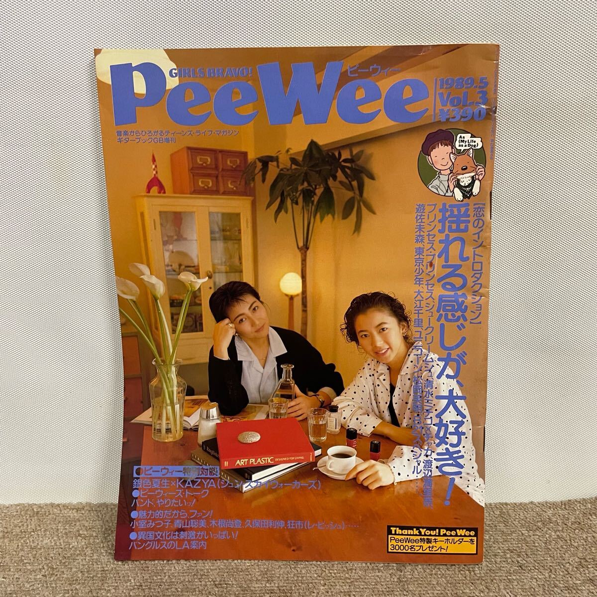 Yahoo!オークション - E011 PeeWee vol.3 1989年5月7日発行