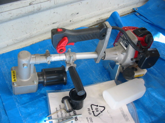 Yahoo!オークション - エンジン手持ち杭打機 ナカトミ PD-26D