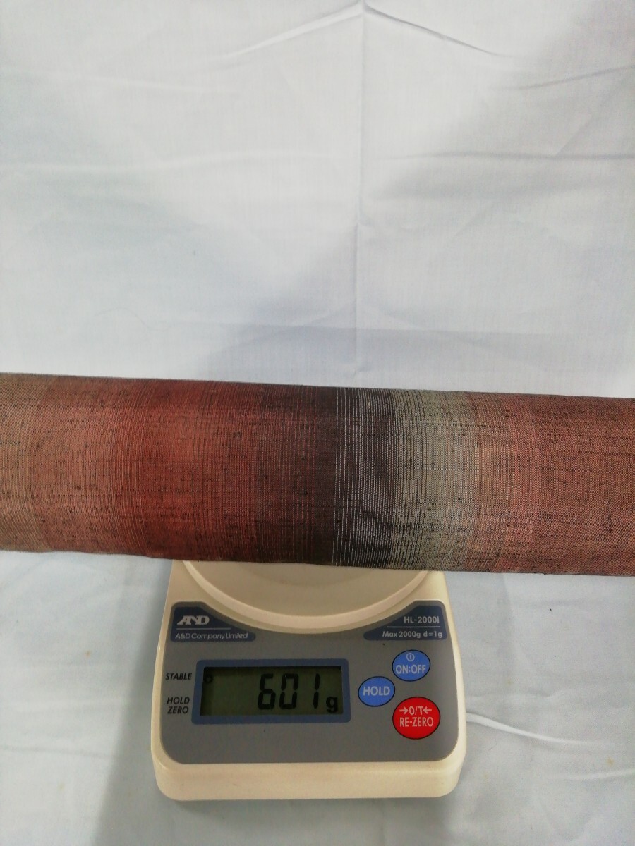 Yahoo!オークション - g_t K524 新しい染 珈琲染紬 正絹 反物 ゆとりの...