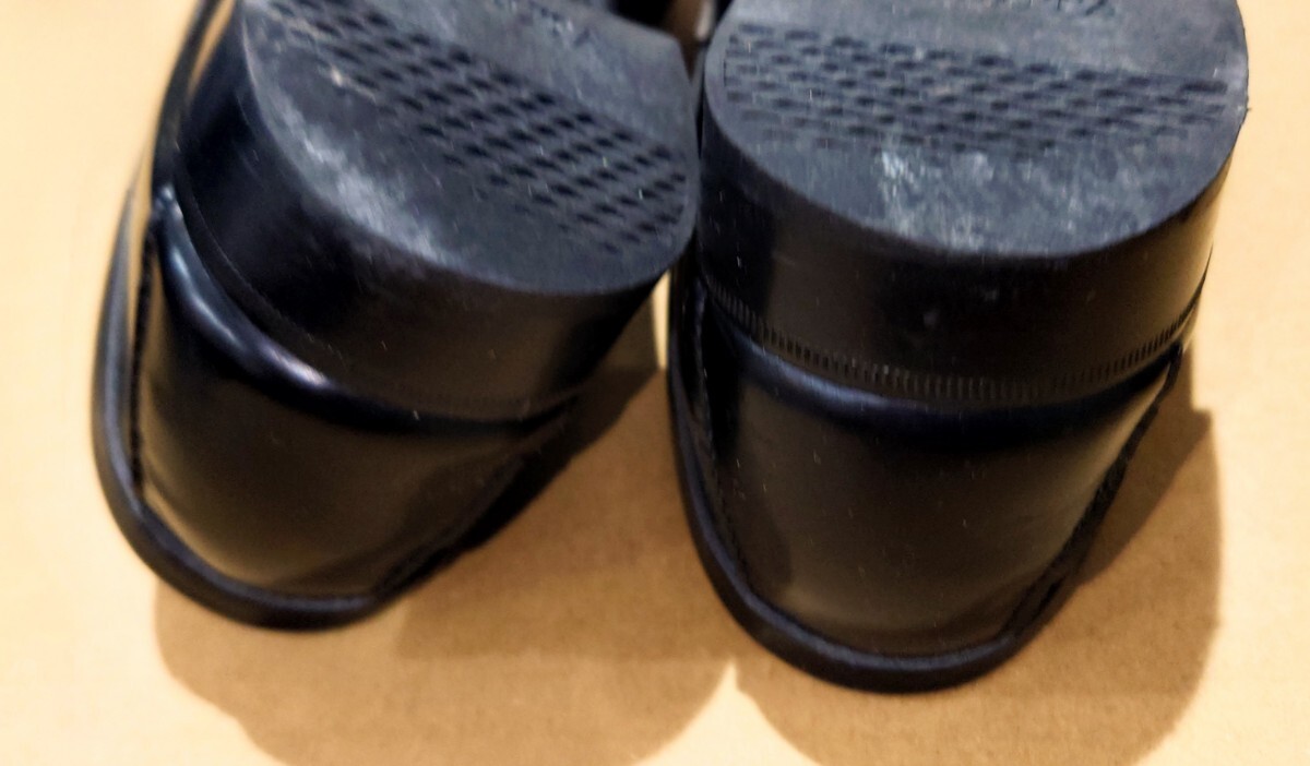 Yahoo!オークション - 中古 HARUTA ローファー 黒 23.5cm 2E 4514 レデ...