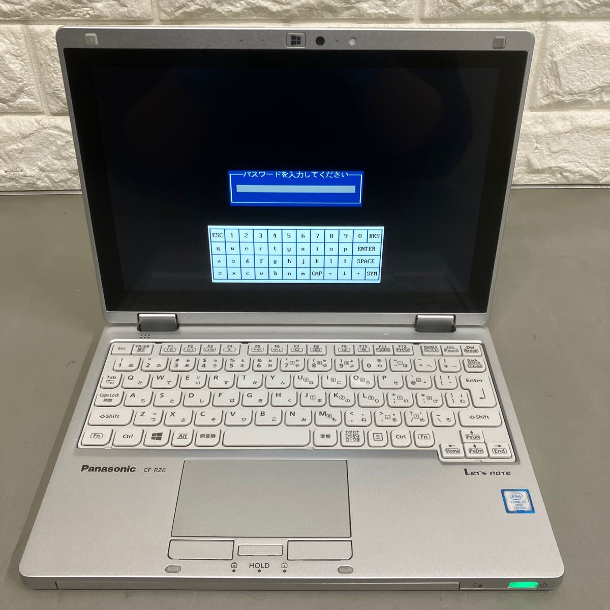 Yahoo!オークション - J114 Panasonic CF-RZ6 Core i5 第7世代