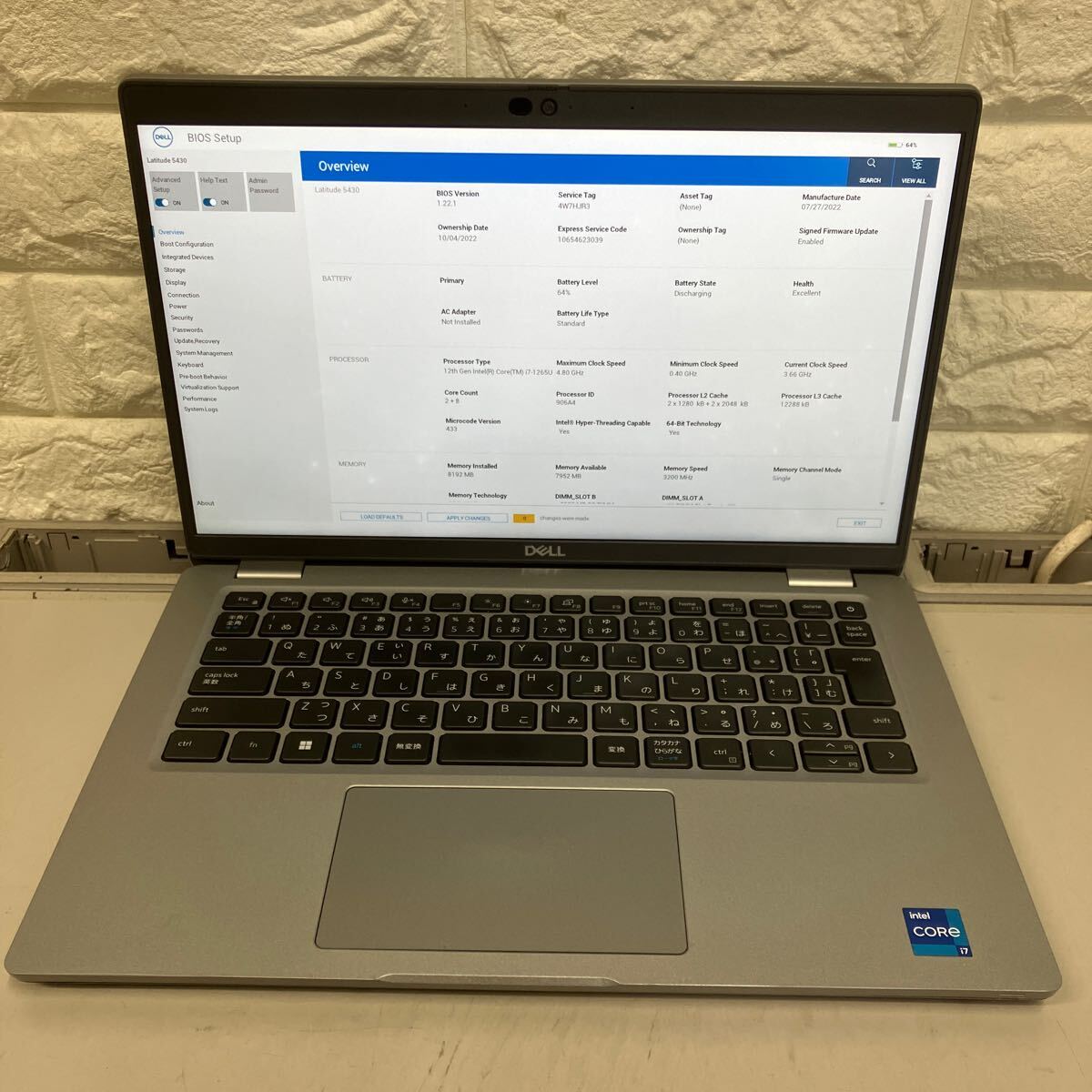 Yahoo!オークション - K116 DELL Latitude 5430 P137G Core i7 1265U ...