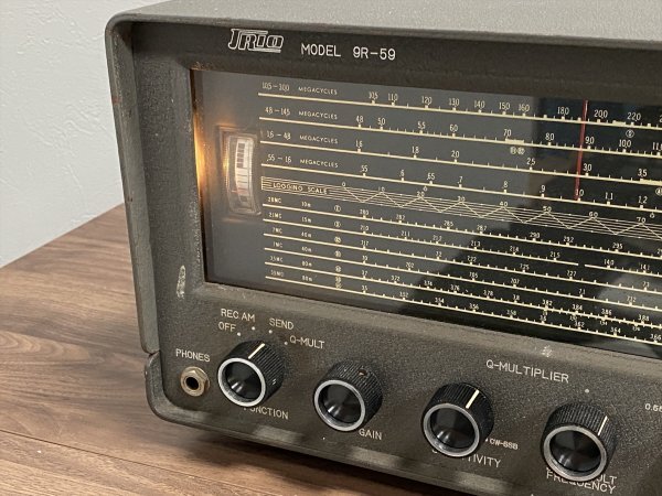 Yahoo!オークション - 現状品 TRIO トリオ 9R-59 真空管受信機 レトロ ...