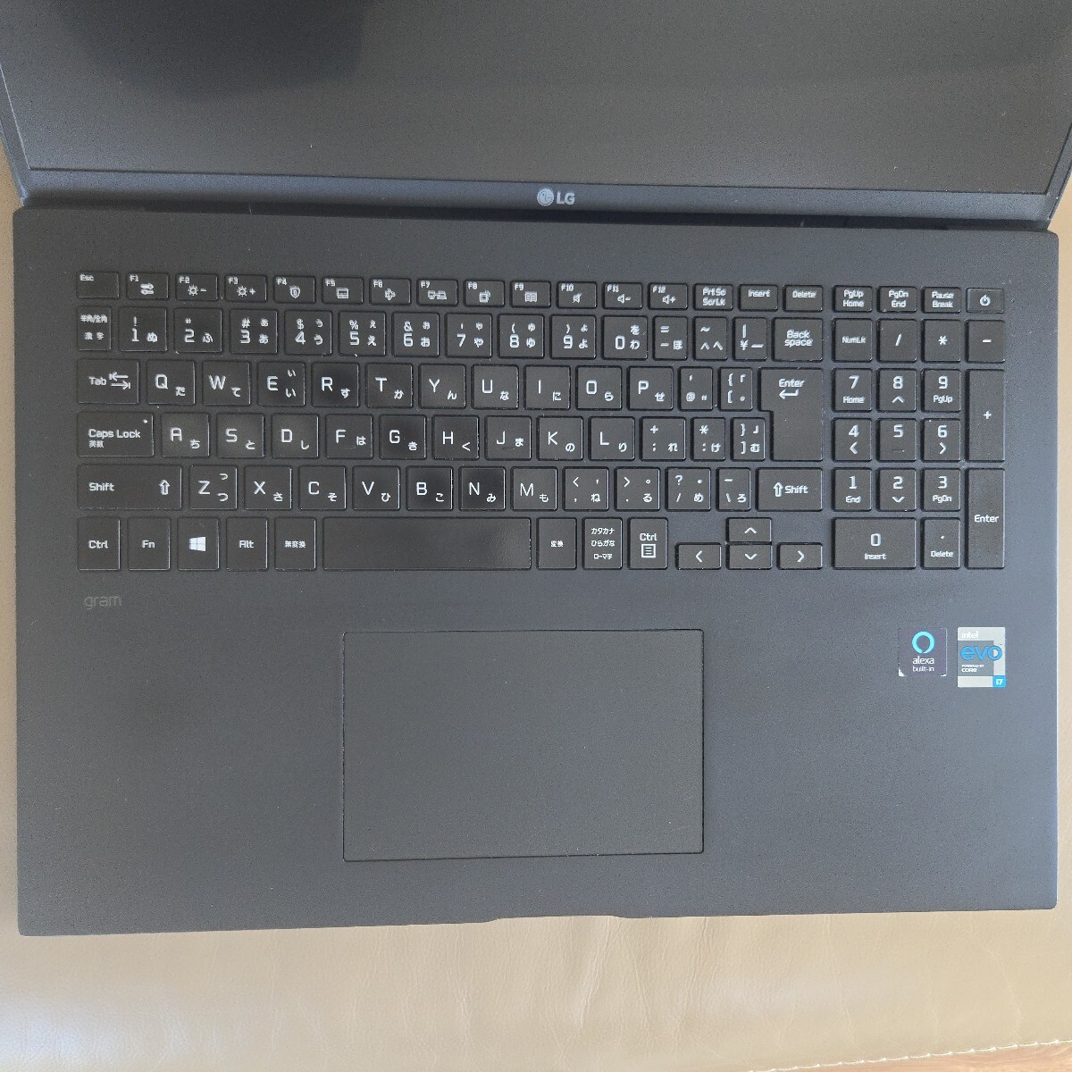 Yahoo!オークション - LG ノートパソコン gram 1350g/Core i7/17インチ...