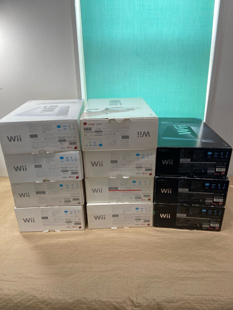 Yahoo!オークション - 5.15.16 WII 11台 箱入り まとめ 詳細未確認 ジ...