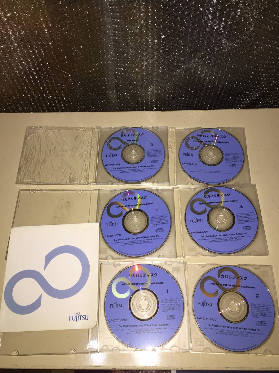 Yahoo!オークション - 未チェックジャンク扱い fujitsu fmv-desktop se...