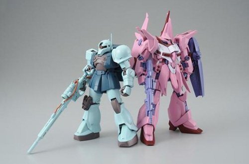 Yahoo!オークション - AMX-107 BAWOO GPB COLOR &MS-05L ZUKUI SNIPER...