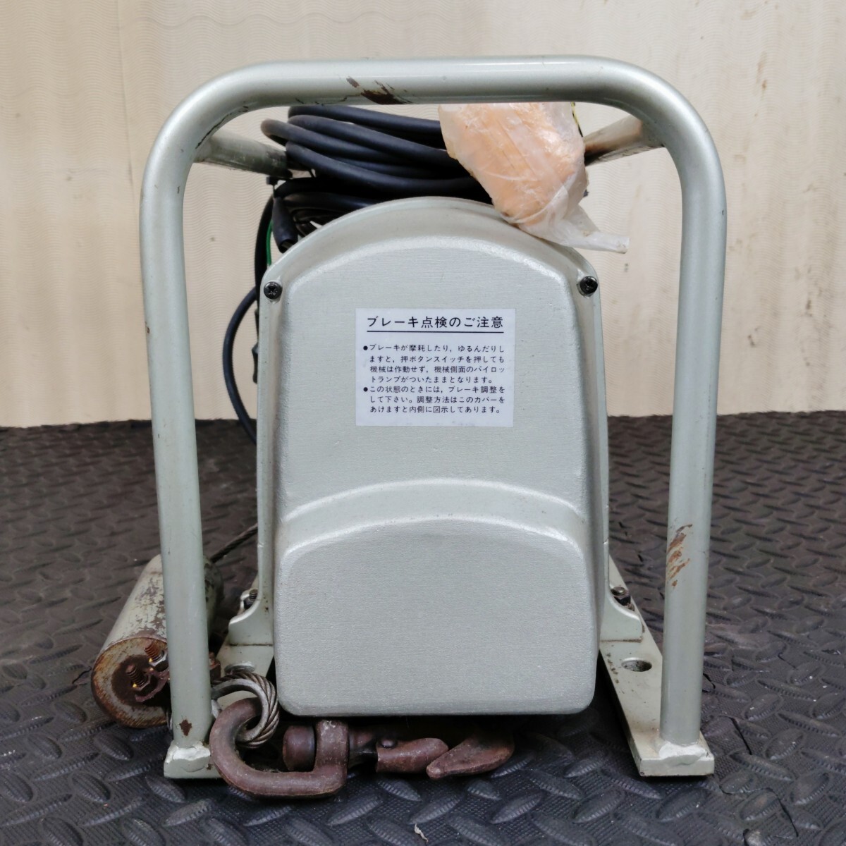 Yahoo!オークション - 動作品 消耗少 RYOBI リョービ ウインチ W1-130...