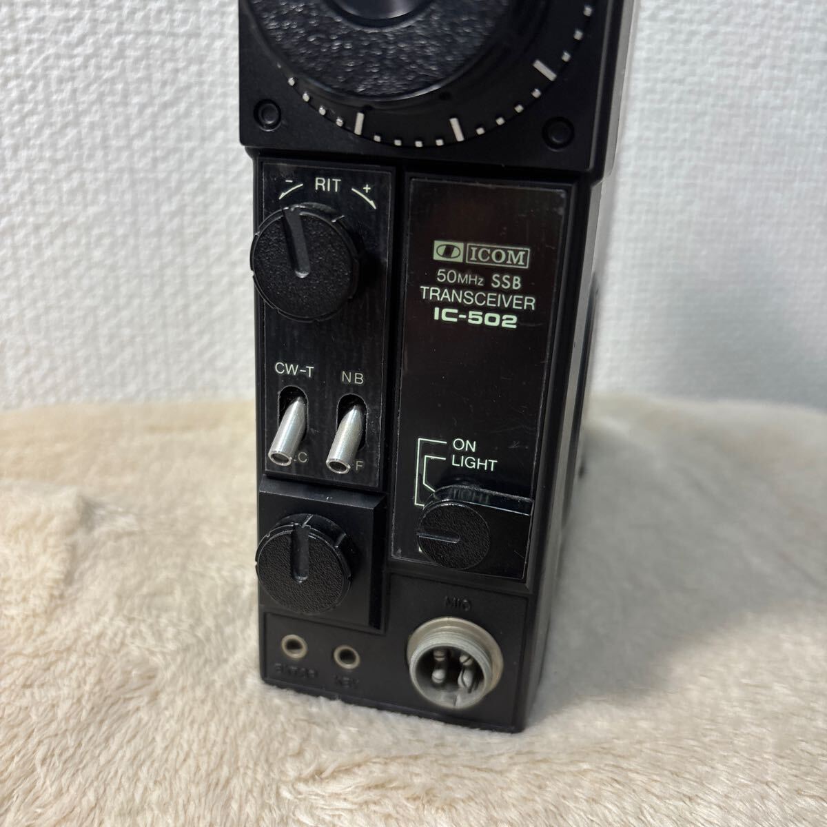 Yahoo!オークション - ジャンク ICOM アイコム IC-502 50MHz SSBトラン...