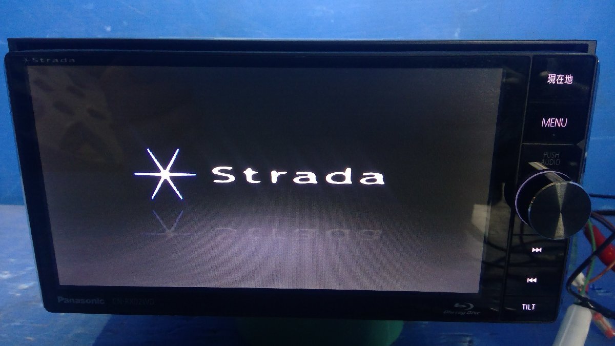 Yahoo!オークション - (I)カーナビ Panasonic Strada CN-RX02WD CD/DVD...