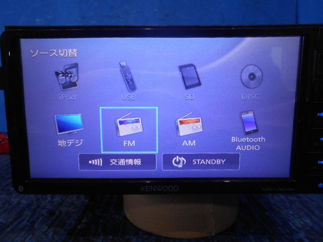 Yahoo!オークション - (H)カーナビ ケンウッド MDV-L504W フルセグ/DVD...