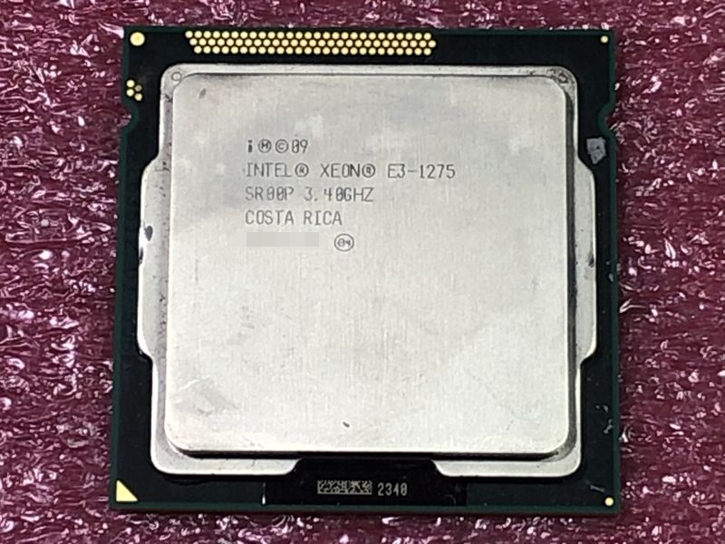 Yahoo!オークション - #1167 Intel Xeon E3-1275 SR00P (3.40GHz/ 8MB/...