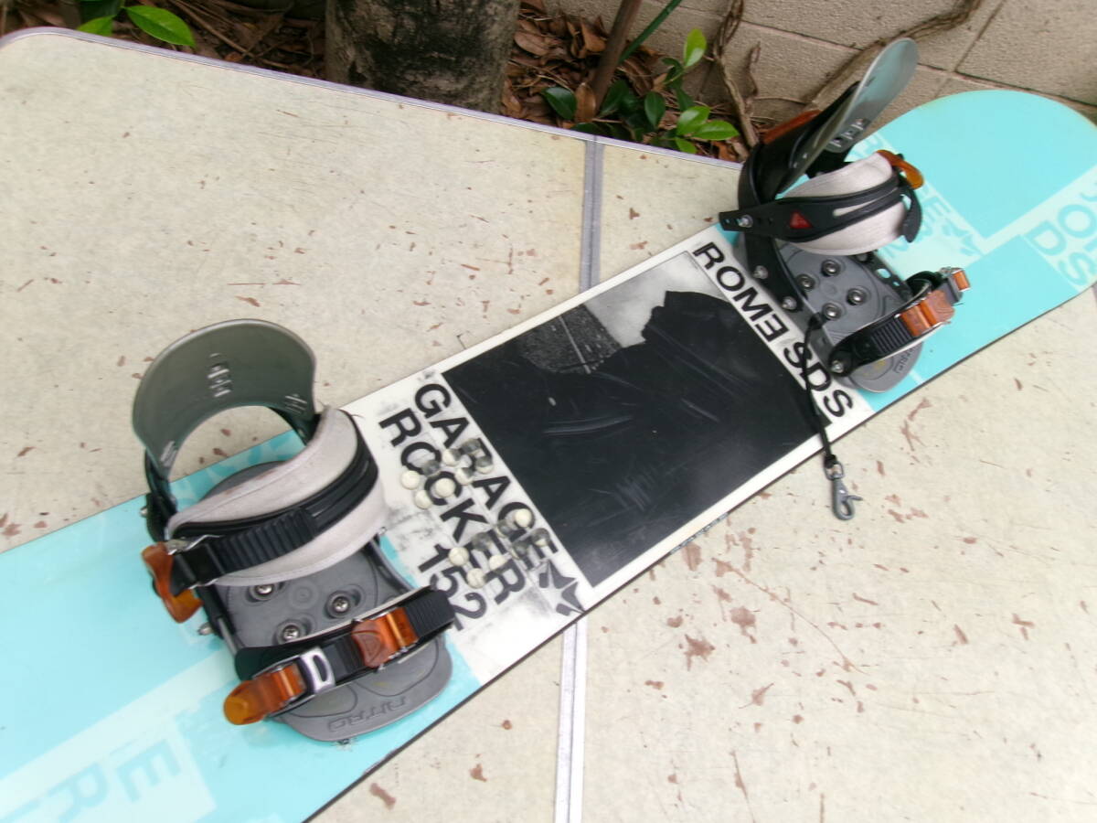 Yahoo!オークション - 希少 152 ROME SDSローム GARAGE ROCKER スノボ...