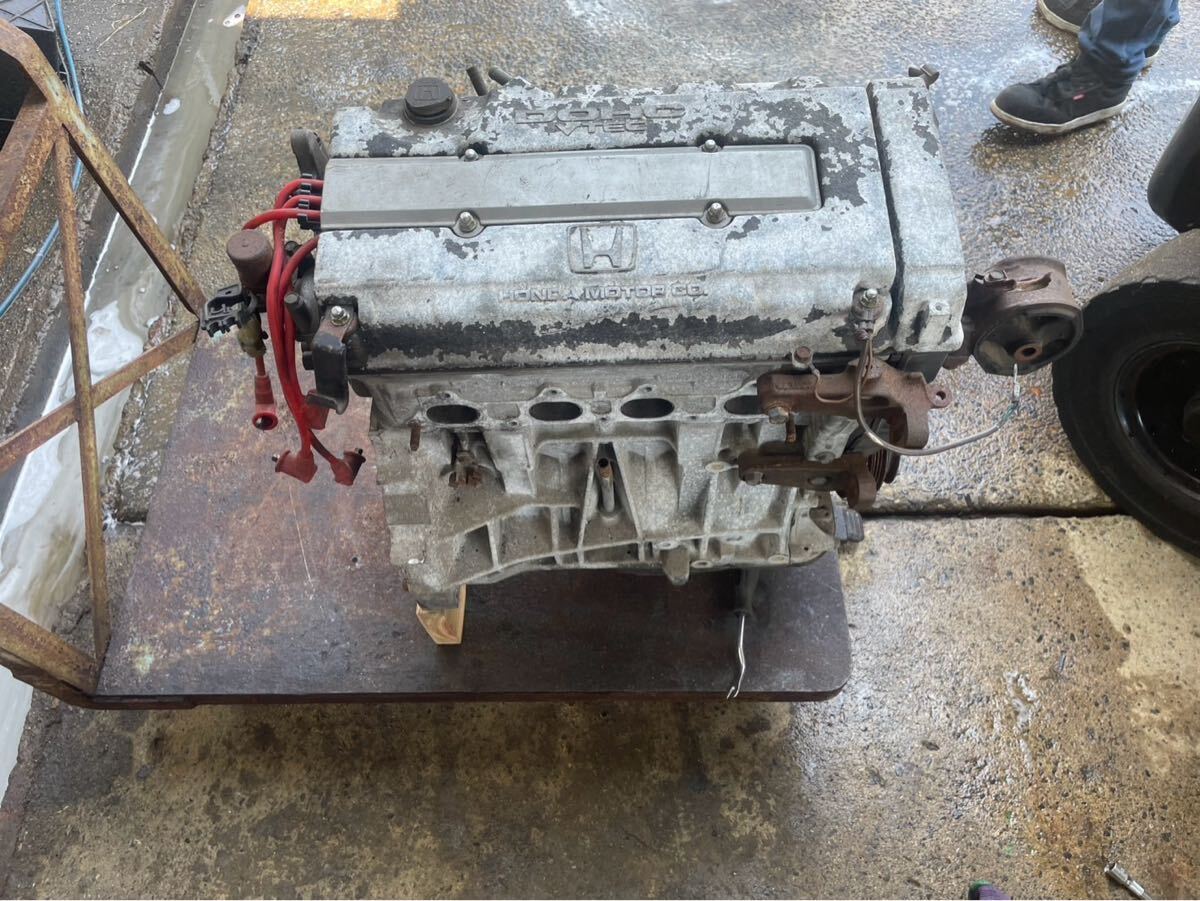 Yahoo!オークション - B16A エンジン 本体 シビック CR-X EF8 EF9 EG6 ...