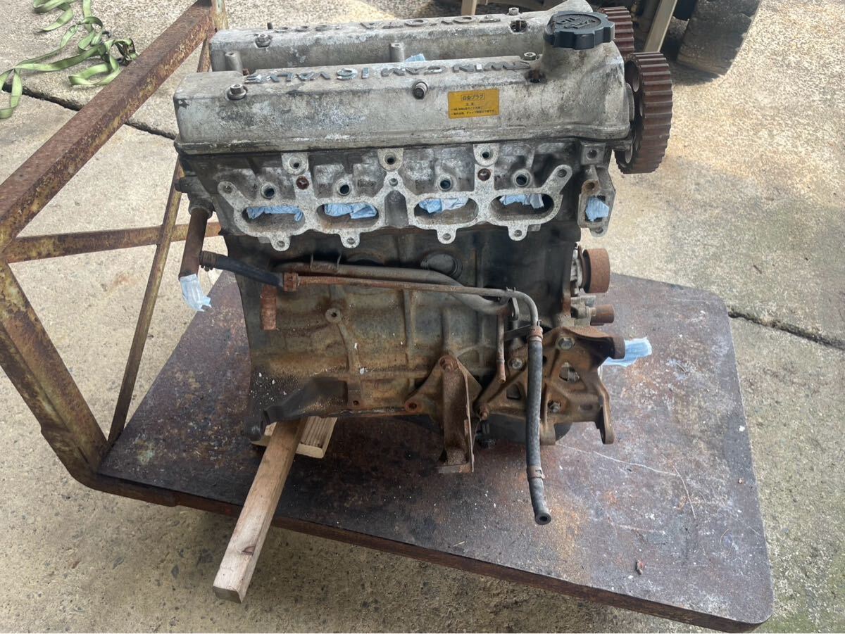 Yahoo!オークション - 4AG 4A-G AE86 トレノ レビン エンジン 本体 検...