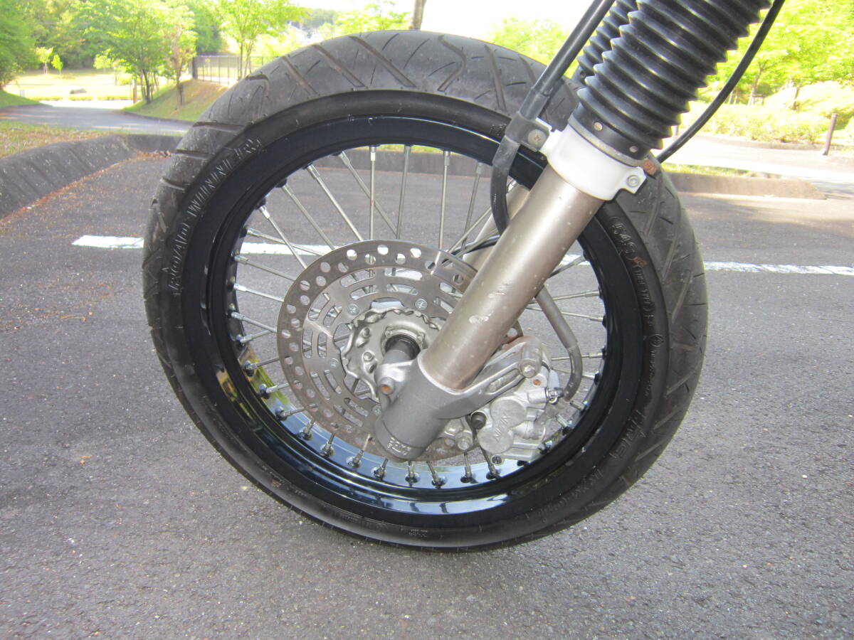 Yahoo!オークション - ジェベル250XC モタード 17インチ 96年式...