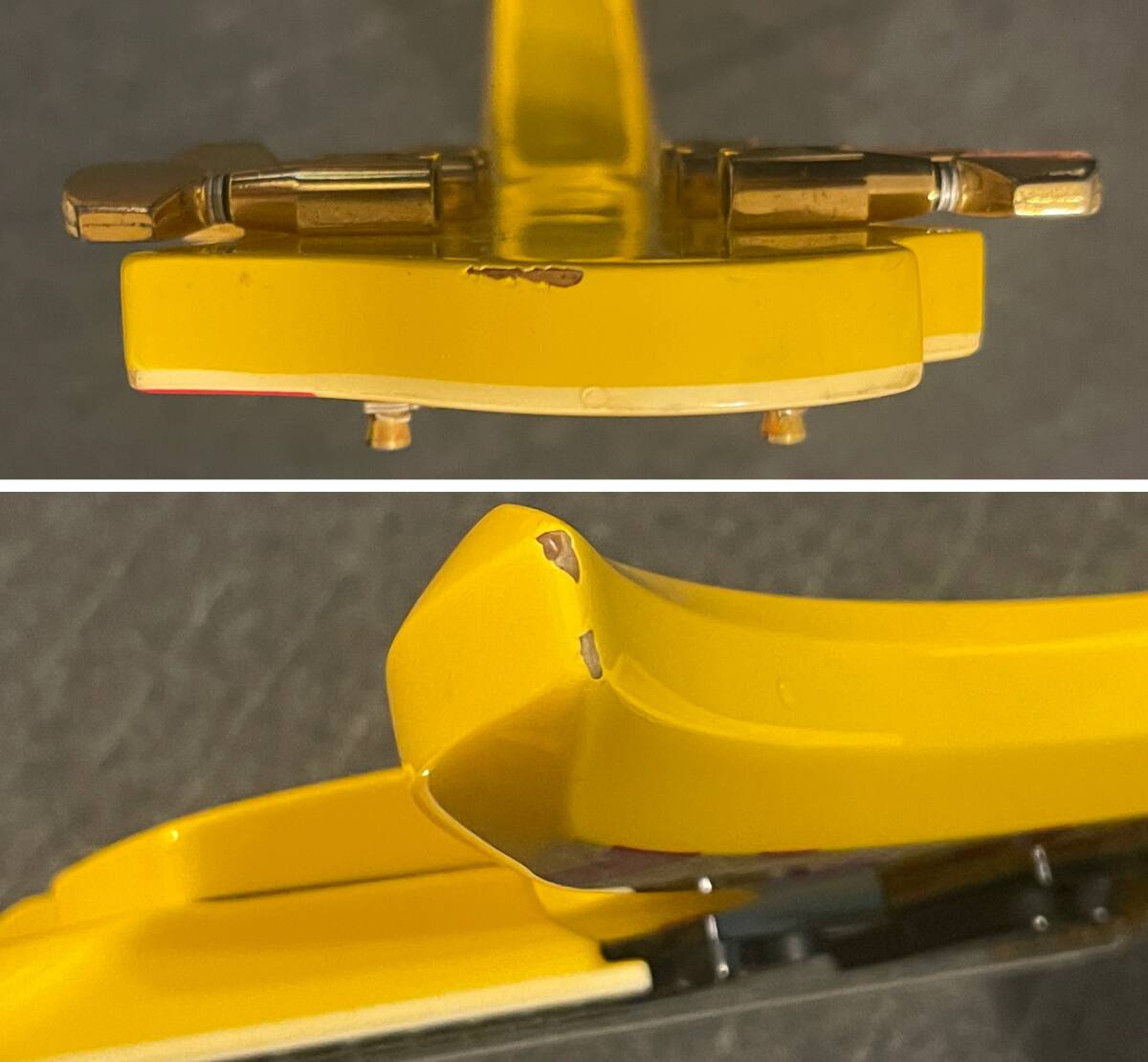 Yahoo!オークション - FERNANDES Burny MG-145S MG-165S イエローハー...