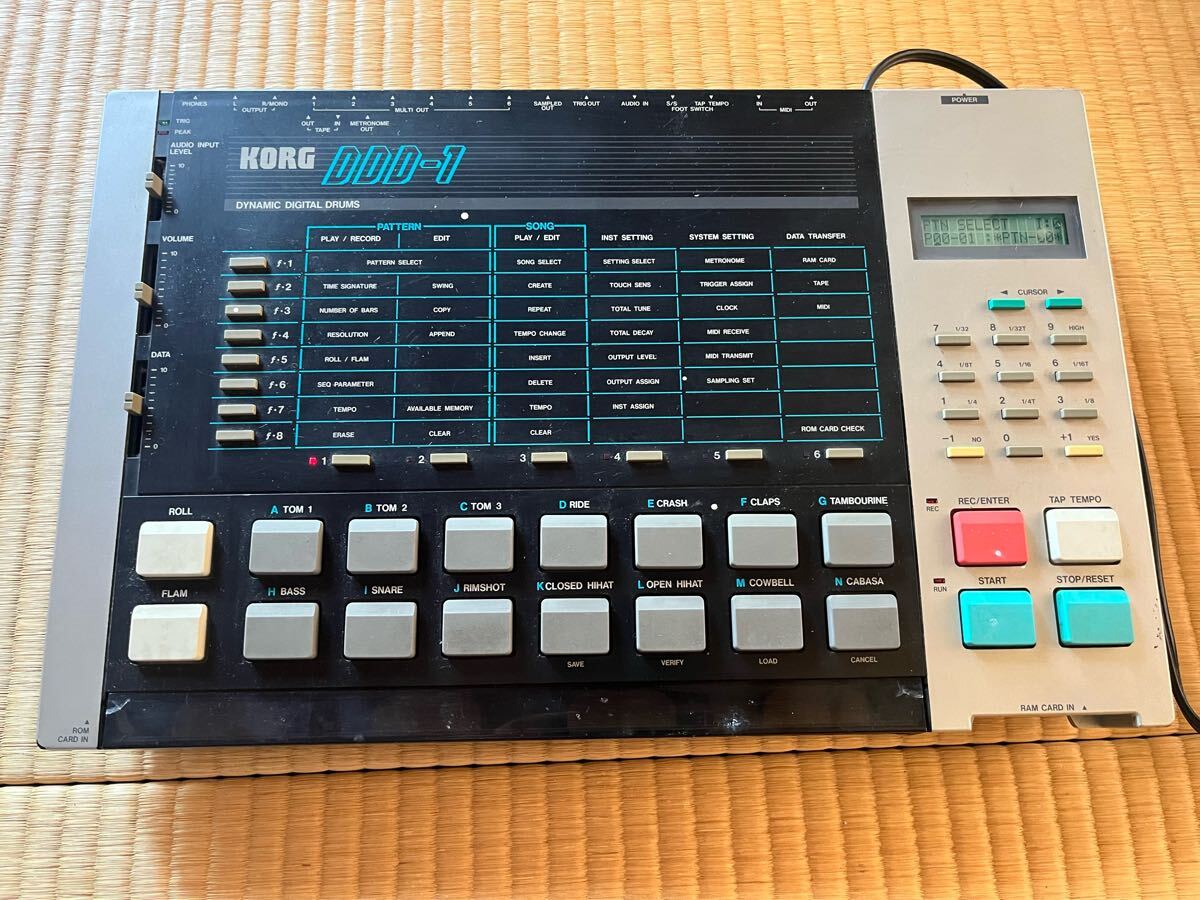 Yahoo!オークション - KORG DDD-1 DYNAMIC DIGITAL DRUMS コルグ デジ...