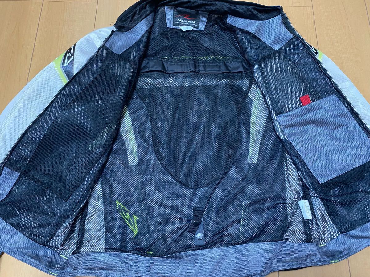 Yahoo!オークション - ラフアンドロード メッシュジャケット XLサイ...