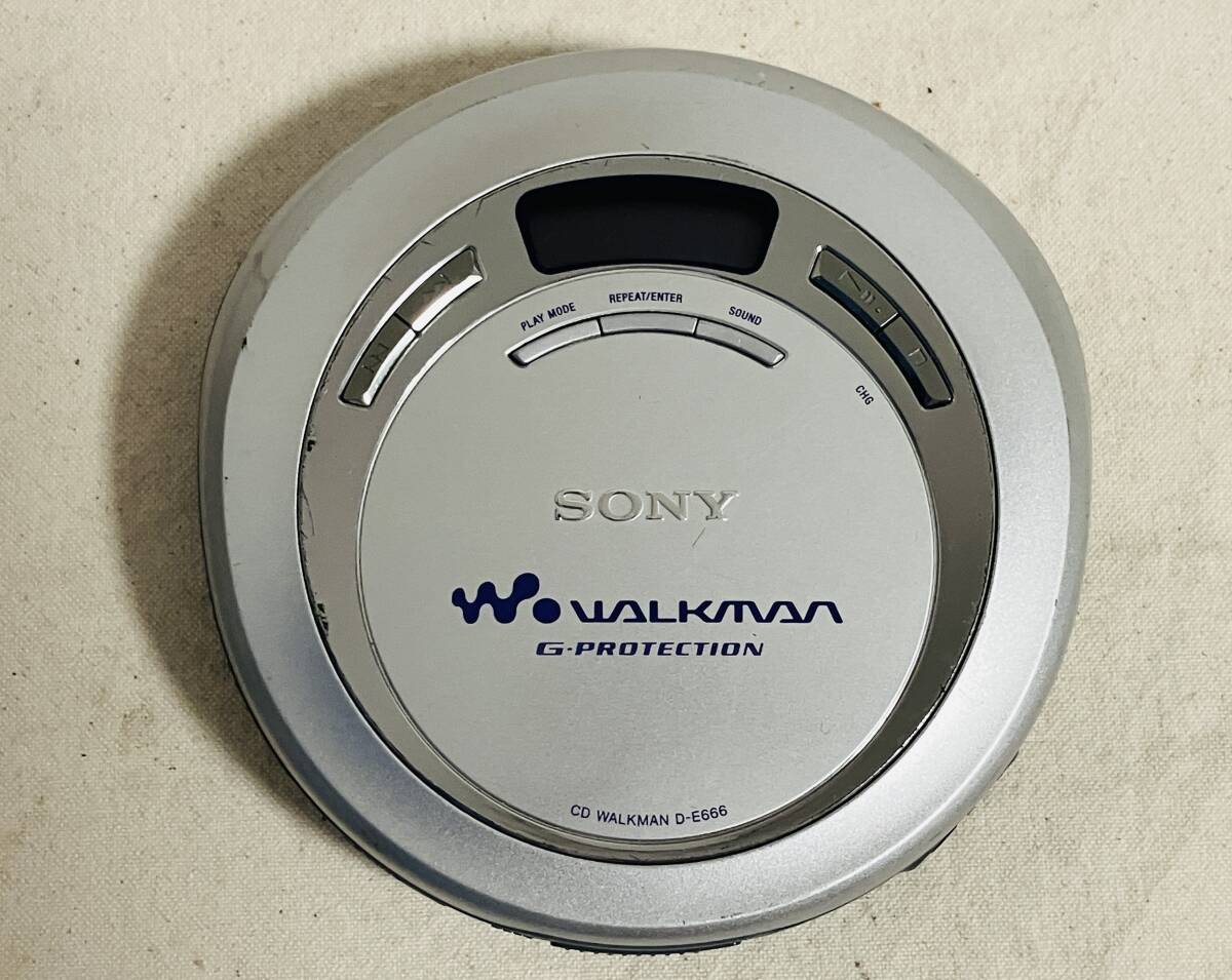 Yahoo!オークション - 中古 ウォークマン D-E666 ジャンク