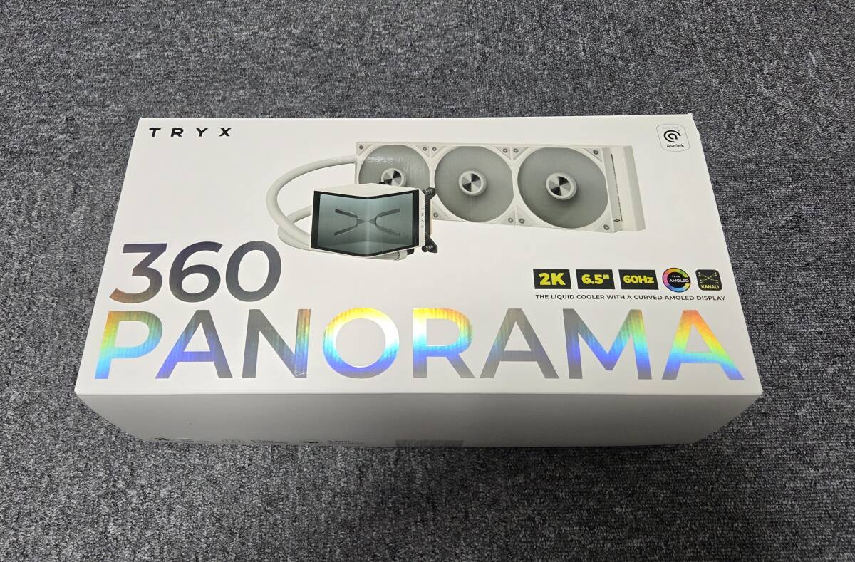 Yahoo!オークション - TRYX 360 PANORAMA L-P360N-DS3M-G1W 簡易水冷 ...