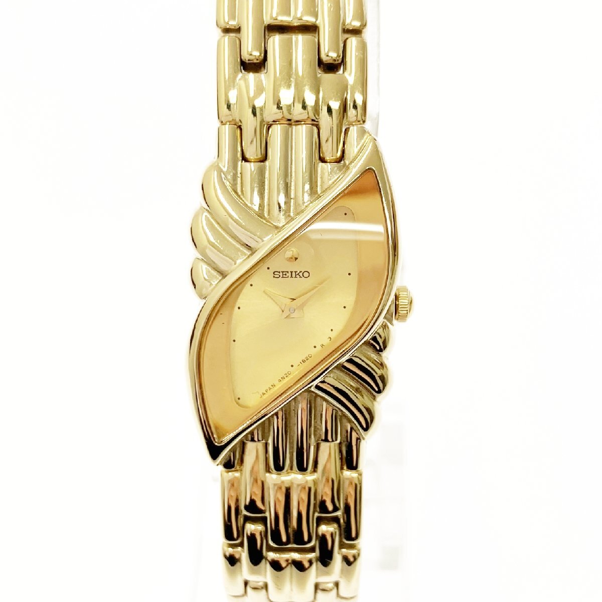 1円スタート SEIKO セイコー 4N20-5500 SS×GP ゴールド文字盤 クオーツ レディース腕時計 406741(その他)｜売買されたオークション情報、yahooの商品情報を ...