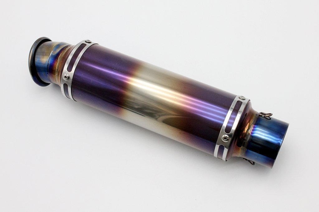 Yahoo!オークション - 250mmショートサイレンサー 焼色ゼファー400 ZX-...