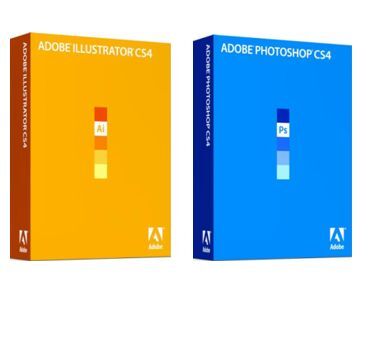 Yahoo!オークション - Adobe CS4 Illustrator / Photoshop for windows...